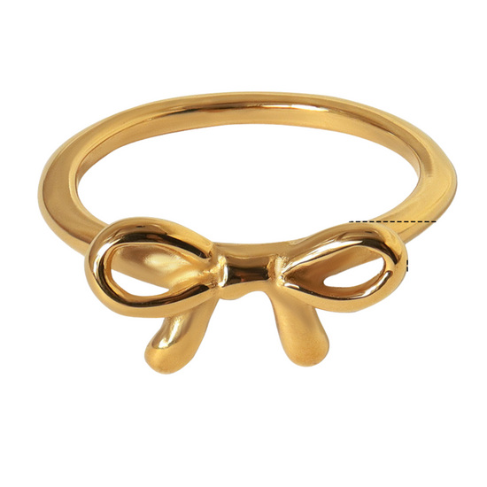 Dainty Bow Ring – MOOD